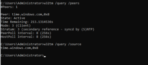 Windows Time Service: Check and change NTP Servers - Jeff Techs